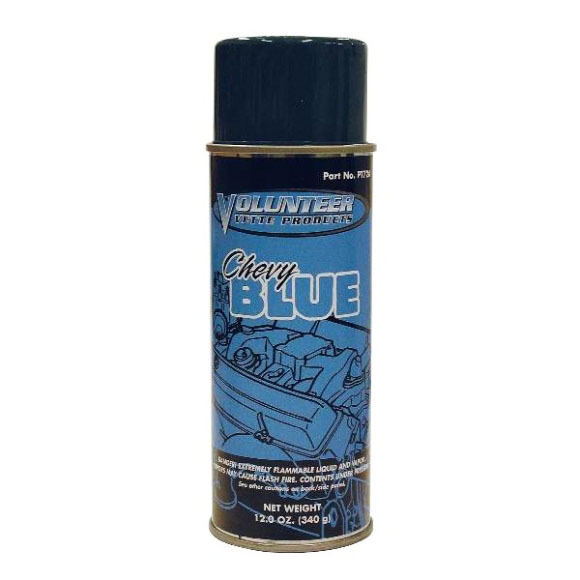 Corvette Paint, Chevy Blue hi-temperature engine 12 oz spray can ...